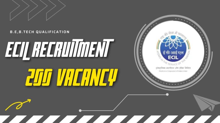 ECIL Recruitment 2026: Application Open for 200 Technical Officer ...